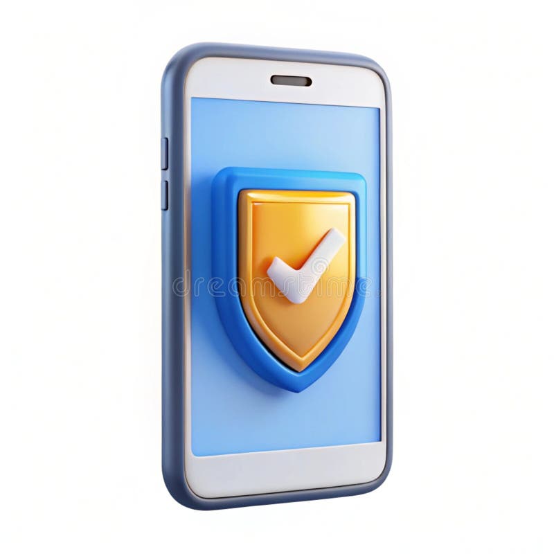 Mobile, Protection and Security Vector Icons Set Cyber Computer Network ...
