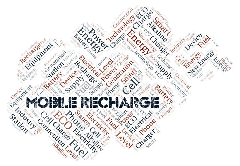 Mobile Recharge Icon with Indian Rupee Symbol Stock Illustration ...