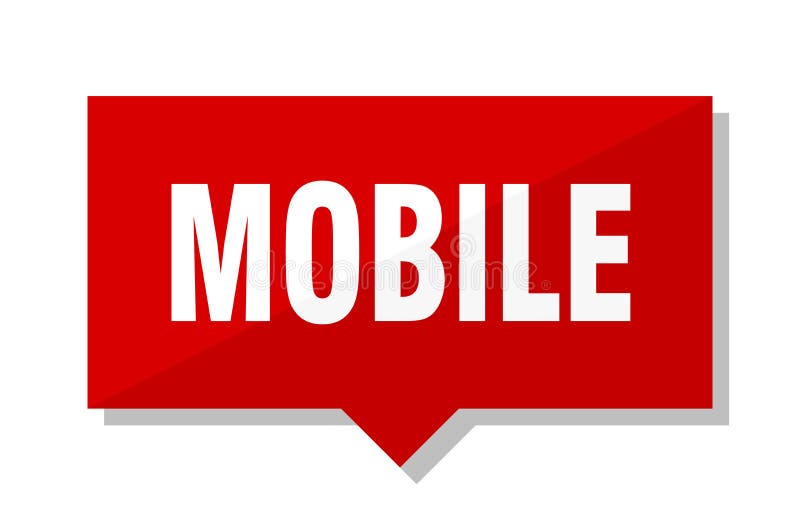 Mobile price tag stock vector. Illustration of sign - 118939282