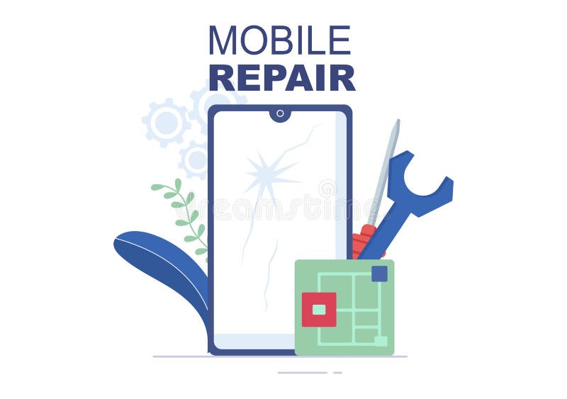 Mobile Repair of a Telephone or Smartphone Electronics Service with ...