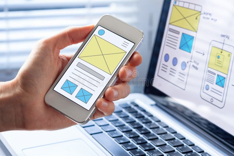 Mobile Responsive Website Development, Wireframe Design Preview on ...
