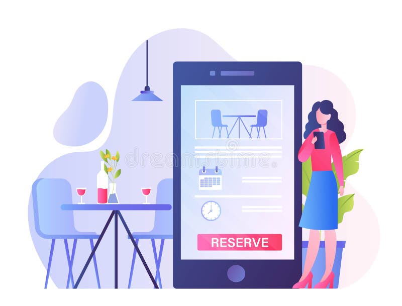 Virtual Reservation Stock Illustrations – 240 Virtual Reservation Stock ...