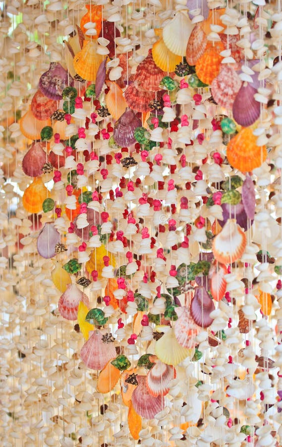 Mobile sea shell stock photo. Image of design, furnished - 43494138