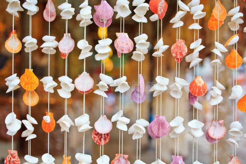 Mobile sea shell stock photo. Image of home, beauty, hung - 43494164