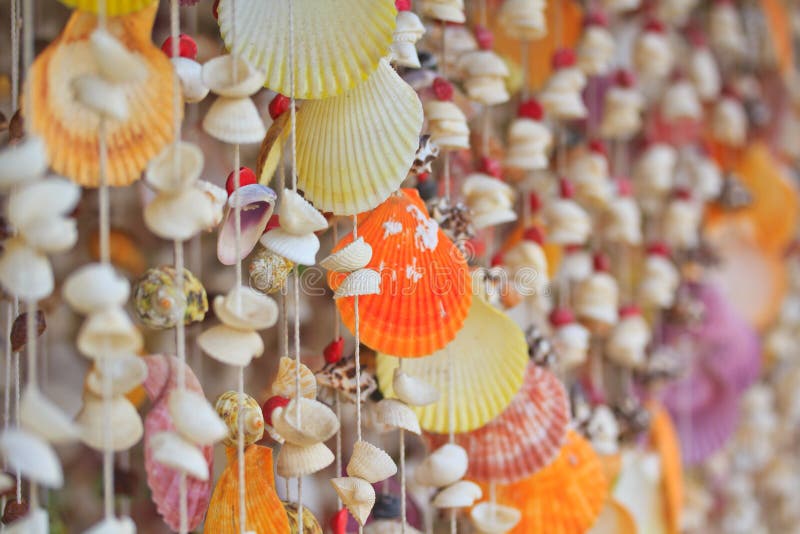 Mobile sea shell stock photo. Image of furnished, indoor - 43494238