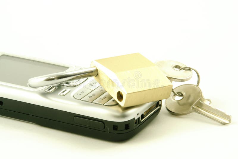 Mobile Security stock image. Image of communication, phone - 2340591