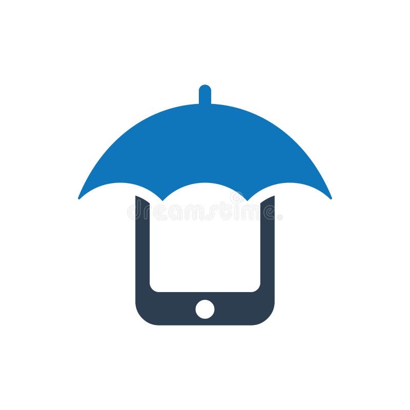 Mobile Security Icon stock vector. Illustration of secure - 128917064