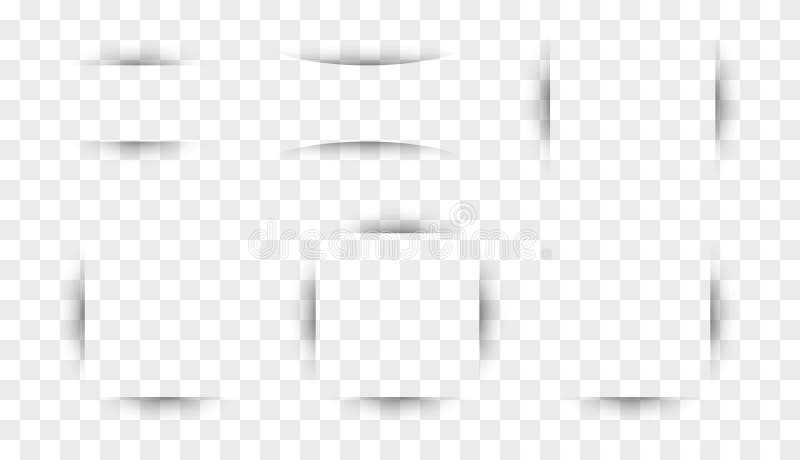 A Set of Vector Realistic Shadow Effects for Different Shapes and ...