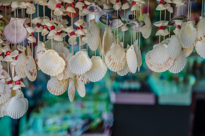 Mobile shells stock photo. Image of circle, natural, hanger - 31947370