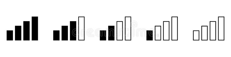 Mobile Phone Signal Bars Stock Illustrations – 188 Mobile Phone Signal ...