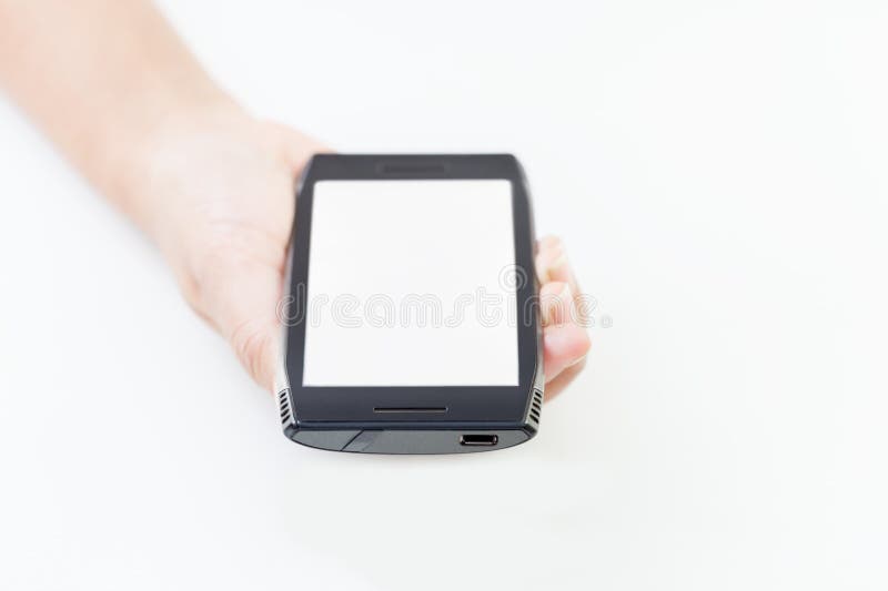 Mobile Smart Phone in Hand 4 Stock Photo - Image of adult, beauty: 28465628