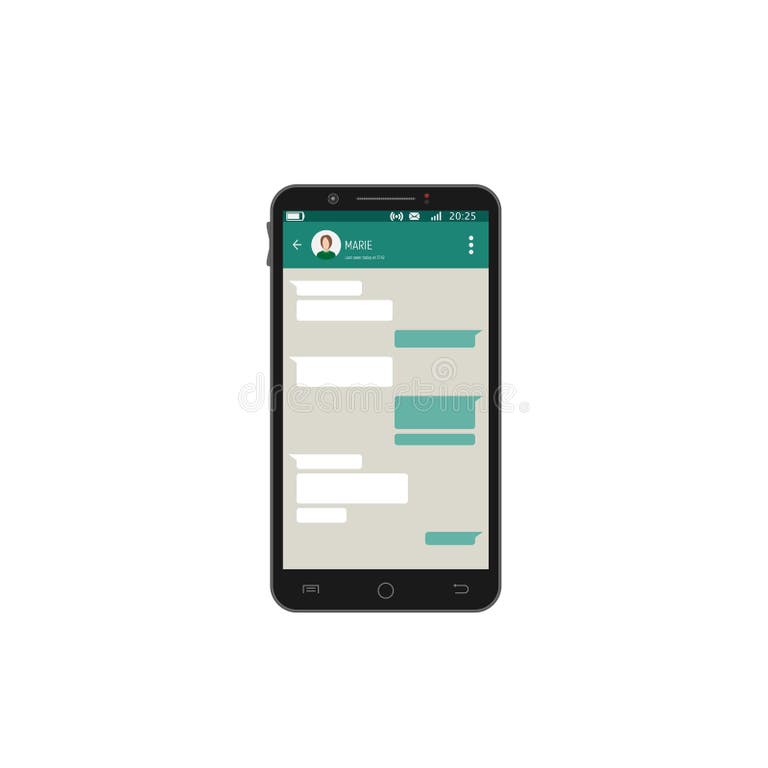 Whatsapp Message Bubbles Stock Illustrations – 67 Whatsapp Message ...