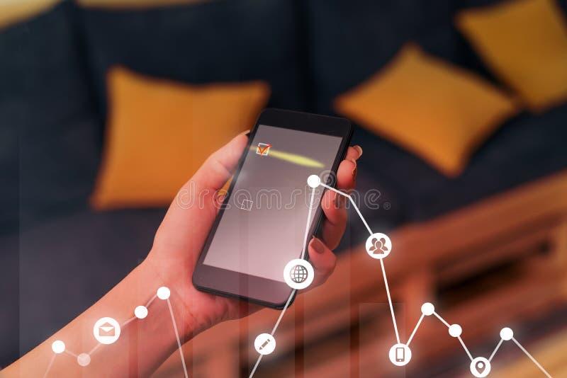 Mobile Smartphone, Live Chat Chatting on Application Communication ...