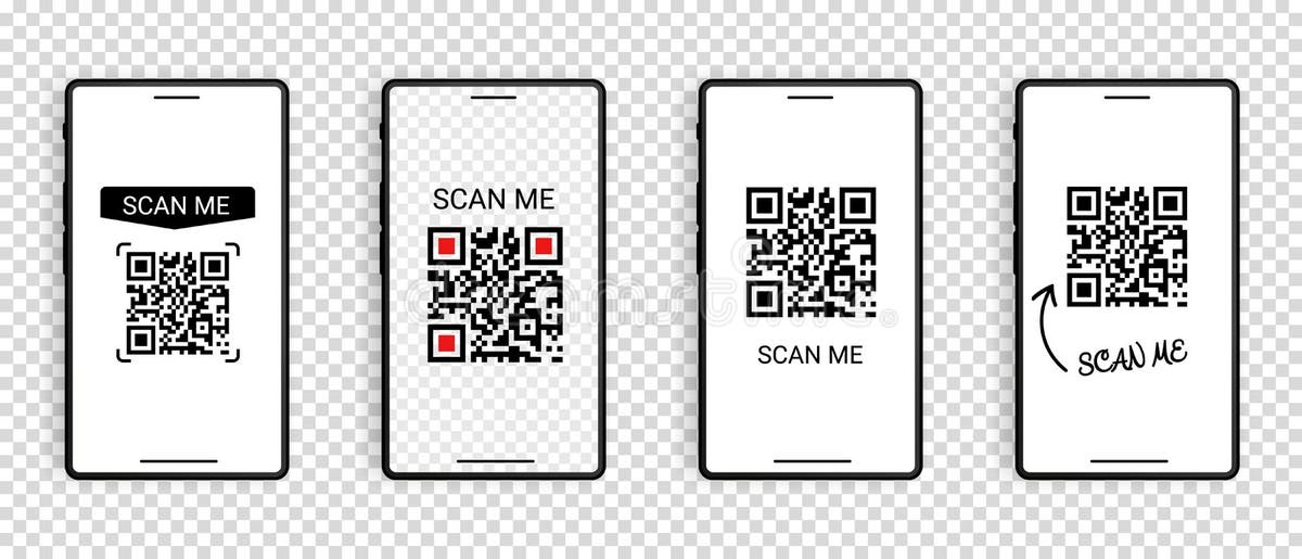 Transparent Scan Me Stock Illustrations – 8 Transparent Scan Me Stock ...