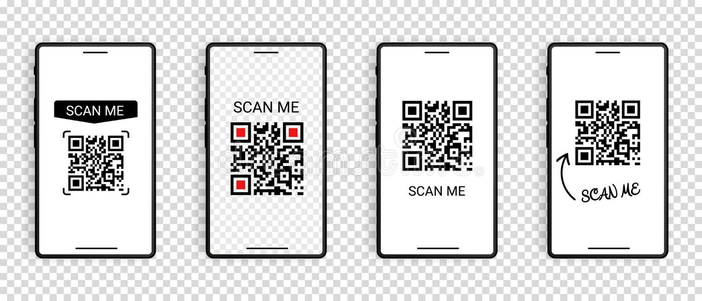 Transparent Scan Me Stock Illustrations – 8 Transparent Scan Me Stock ...