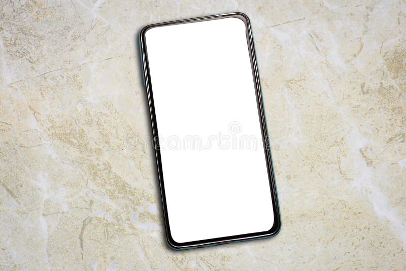 Mobile Smartphone Screen Keyable Green Screen Template Displaying while ...