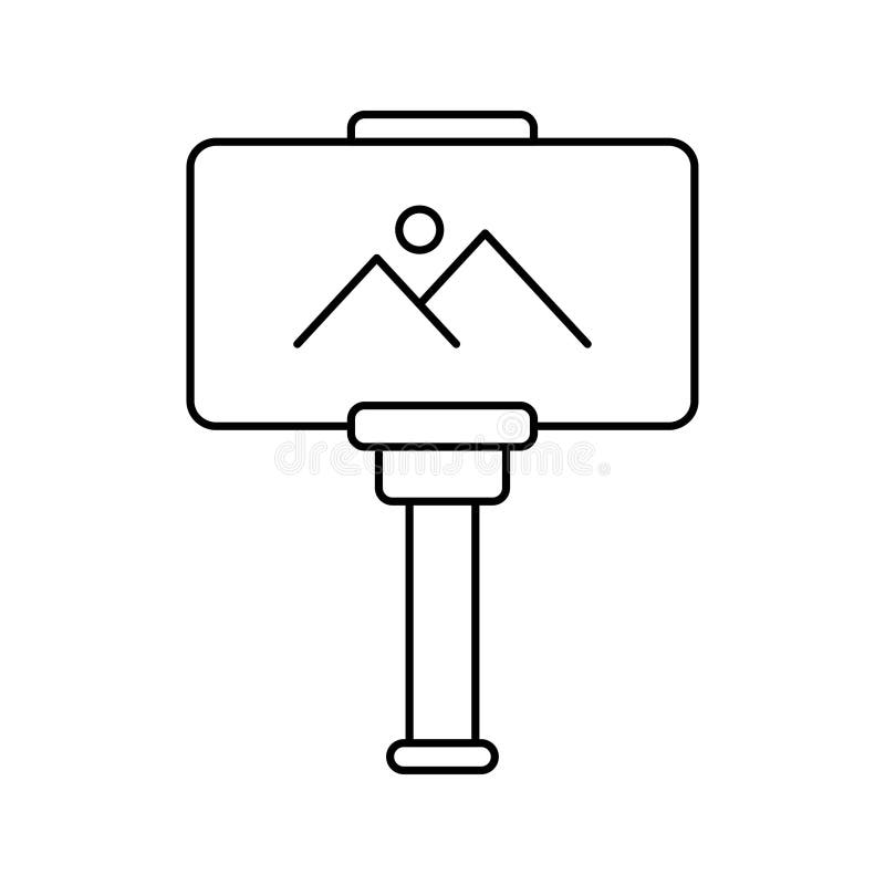 Mobile, Stand, Mobile on Stand Icon Stock Vector - Illustration of ...