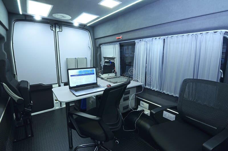 Mobile State Administrative Services Office Set in the Interior of Mini ...