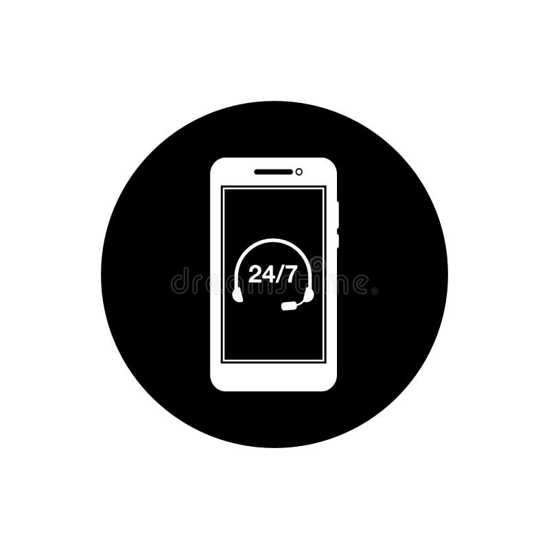 Mobile Support Infographic stock vector. Illustration of graphic - 77336230