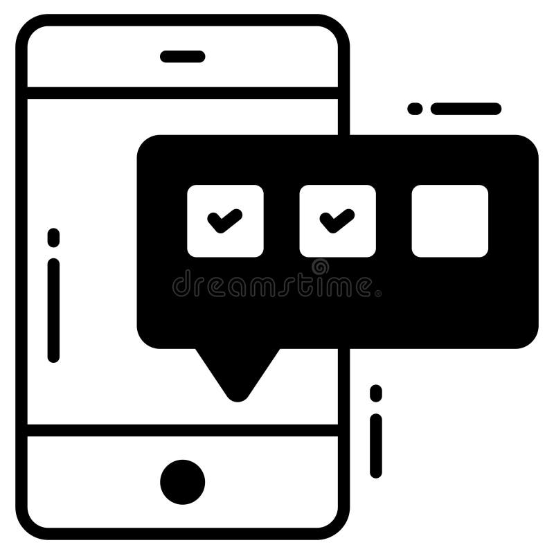 Mobile Survey Icon, Survey and Feedback, Modern Vector Illustration ... Mobile Survey Icon, Survey and Feedback, Modern Vector Illustration ...