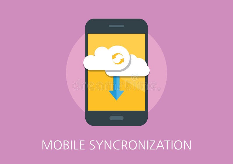 Mobile Syncronization Stock Illustrations – 98 Mobile Syncronization Stock Illustrations ...