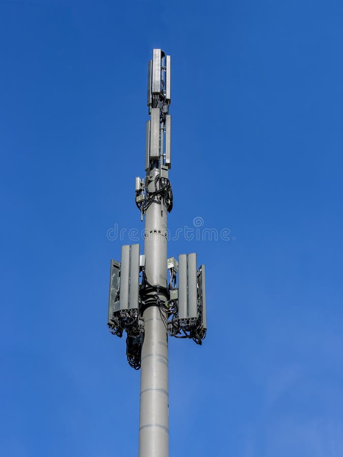 Mobile Telecommunication Cellular High Speed Data Connection Concept ...