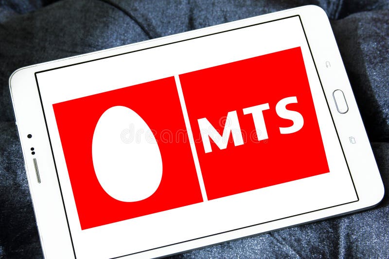 Mobile TeleSystems , MTS, Logo Editorial Photography - Image of phone ...