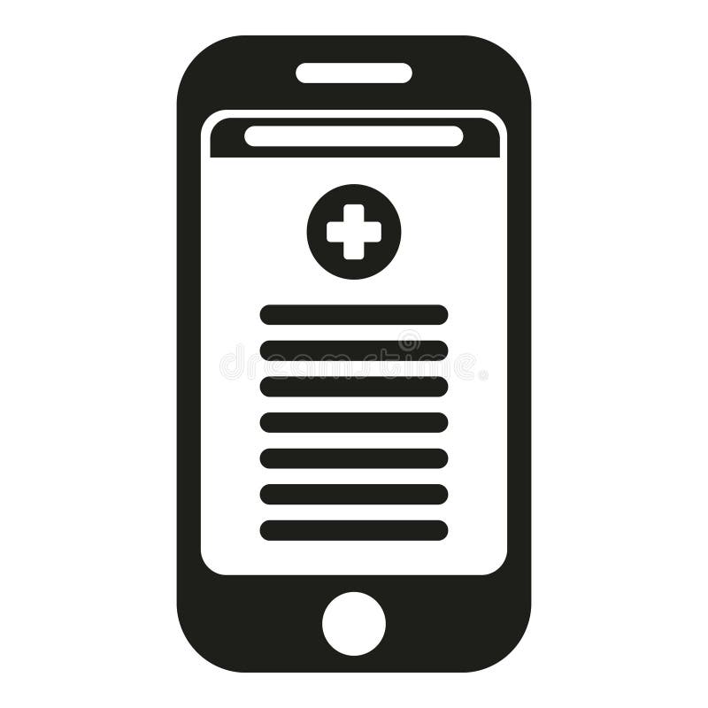 Mobile Test Result Icon Simple Vector. Lab Sample Stock Vector ...