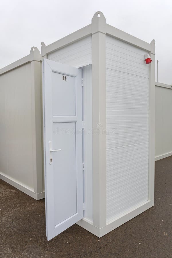 Mobile Toilet Box stock photo. Image of container, exterior - 227059324