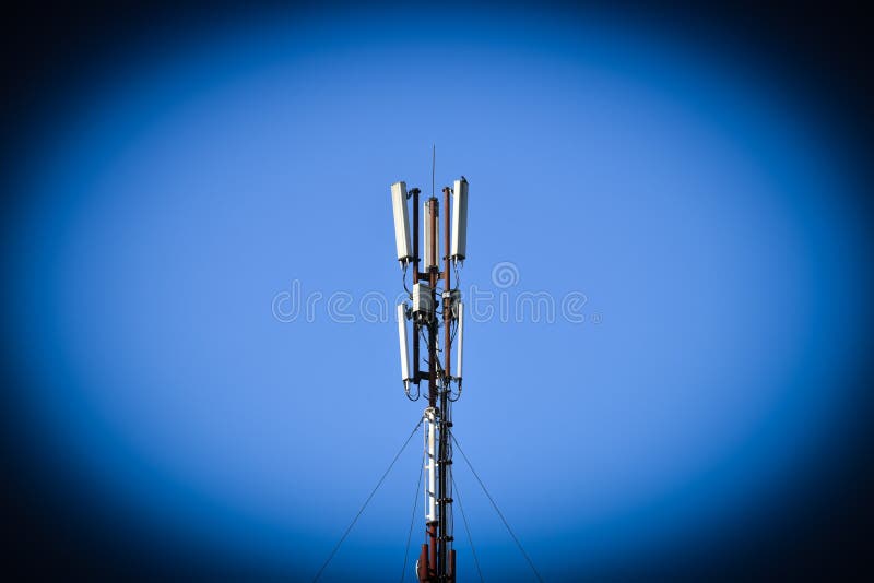 Mobile Tower. Compound 5g. Mobile Connection. High Speed Internet ...