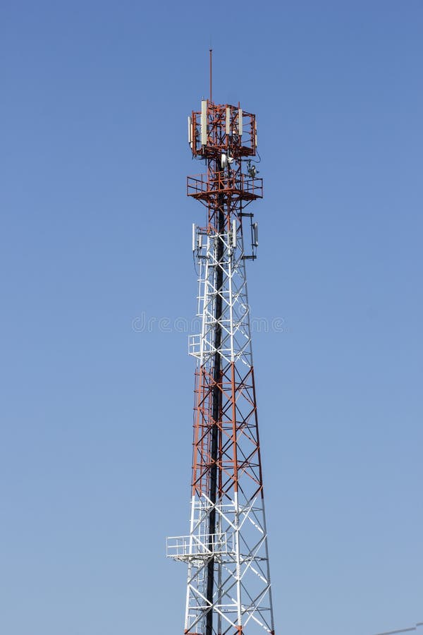 Mobile towers stock image. Image of copy, business, radio - 57007067