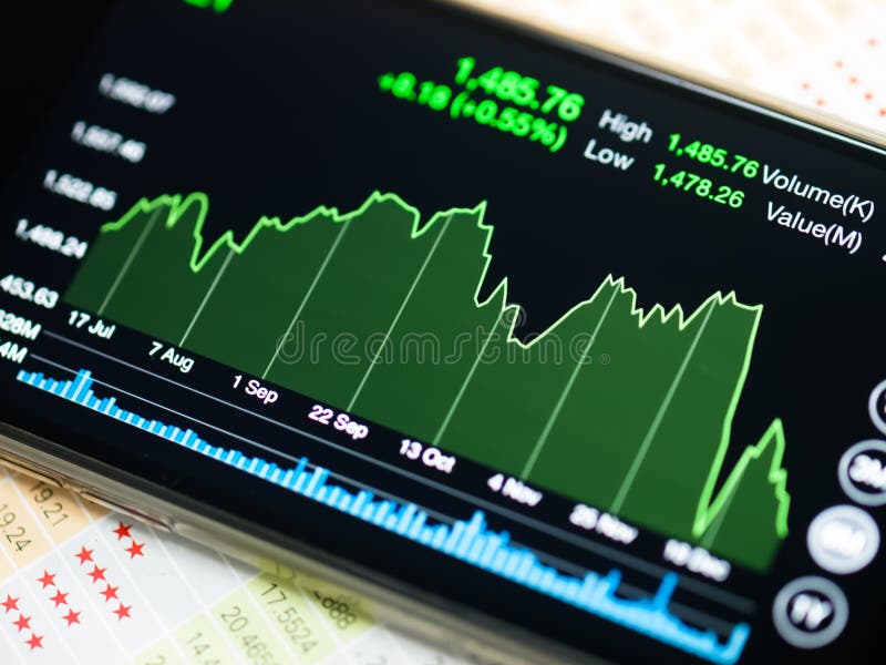 Mobile trade stock image. Image of application, modern - 49826567