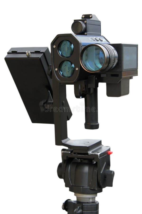 Traffic Radar Used To Take Pictures in Speed Enforcement Stock Photo ...