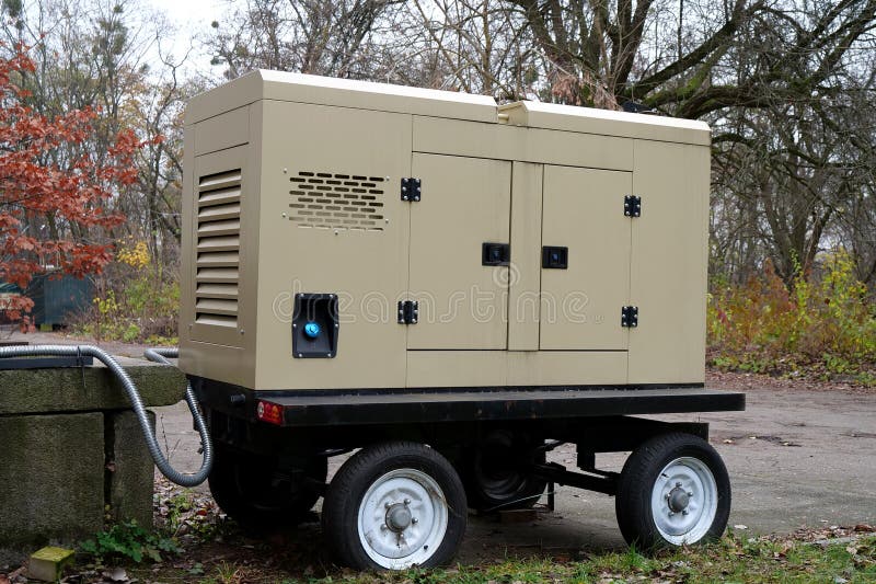 Mobile Trailer Type Power Station is an Independent, Complete Power ...