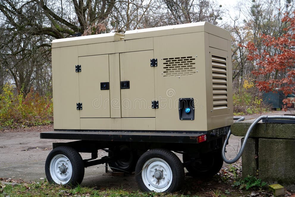 Mobile Trailer Type Power Station is an Independent, Complete Power ...