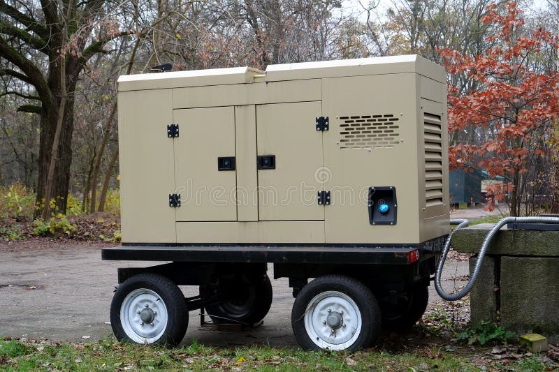 Mobile Trailer Type Power Station is an Independent, Complete Power ...