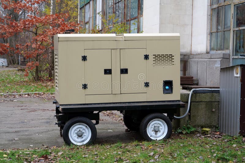 Mobile Trailer Type Power Station is an Independent, Complete Power ...