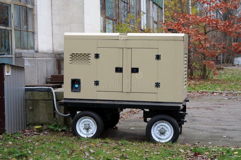 Mobile Trailer Type Power Station is an Independent, Complete Power ...