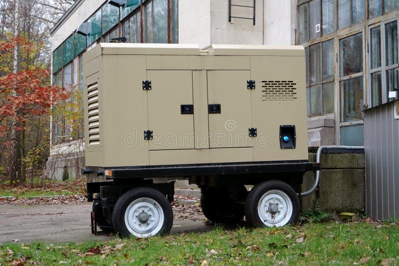 Mobile Trailer Type Power Station is an Independent, Complete Power ...