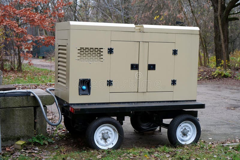 Mobile Trailer Type Power Station is an Independent, Complete Power ...