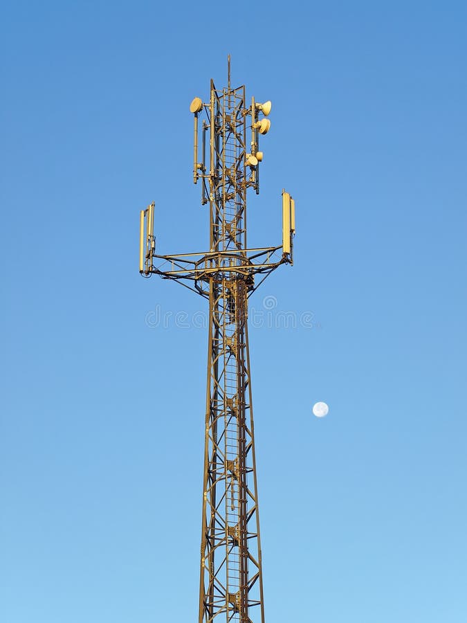 Mobile transmitter stock image. Image of business, antenna - 11552645