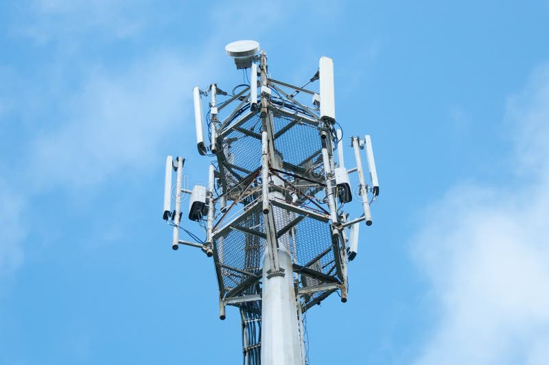 Network antenna stock photo. Image of broadcasting, receive - 2656502