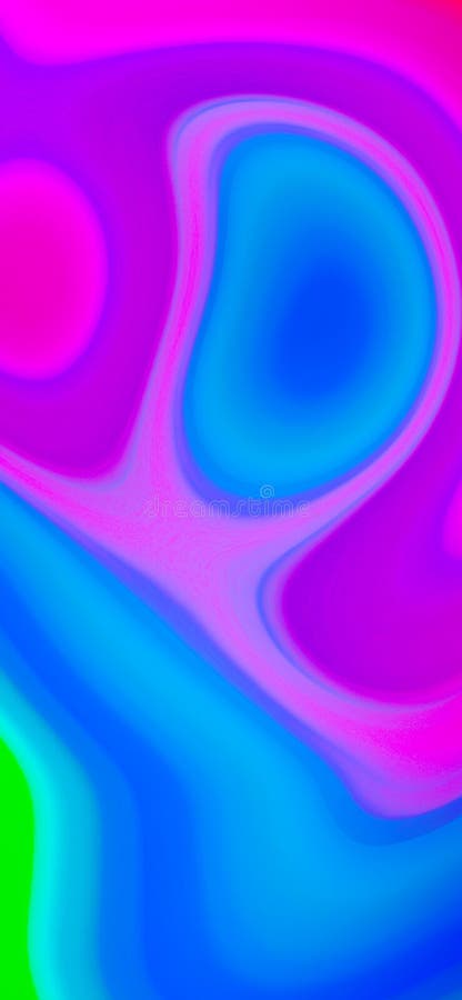 Mobile Trend Abstract Liquid Background Interface. Modern Screen Design ...