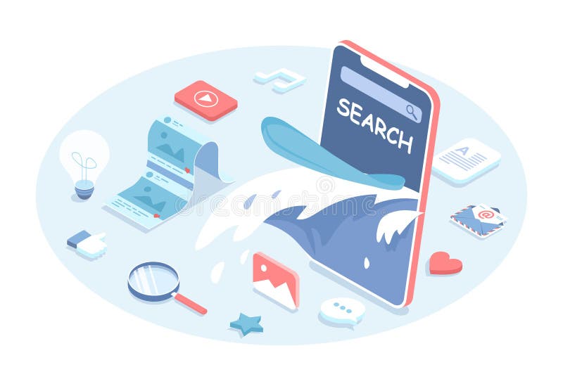 Mobile Web Browsing, Internet Surfing. Social Media Activities. Fast ...