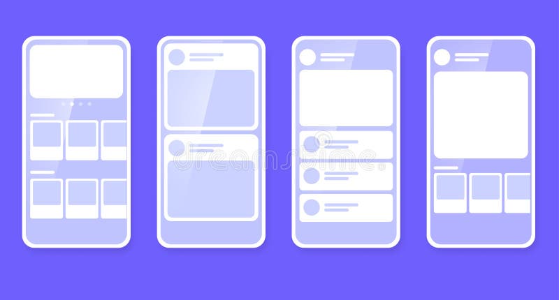 Vector Wireframes Wavy Technological Background, Business Presentation ...