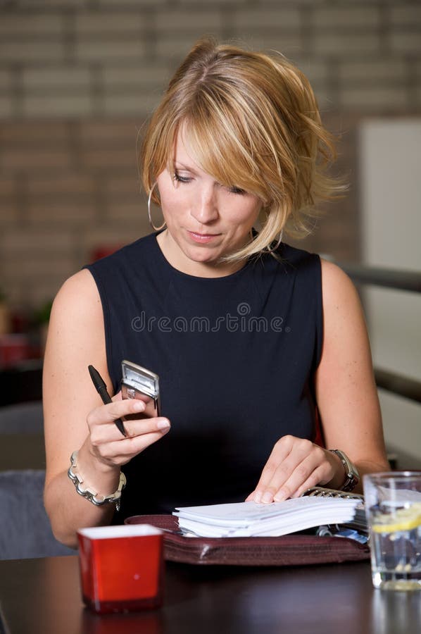 Mobile work stock photo. Image of calling, call, agenda - 5110030