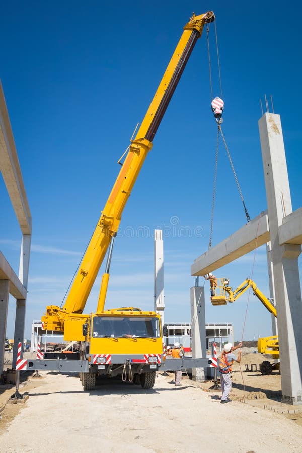 Mobiler Kran stockfoto. Bild von anheben, leistung, gehäuse - 54932494