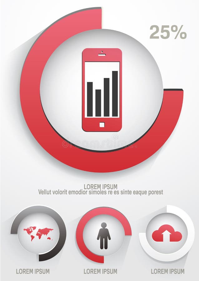 Mobility stock vector. Illustration of cloud, infographic - 31795330