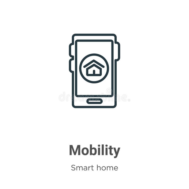 Mobility Icon Vector From Talent Management Collection. Thin Line ...