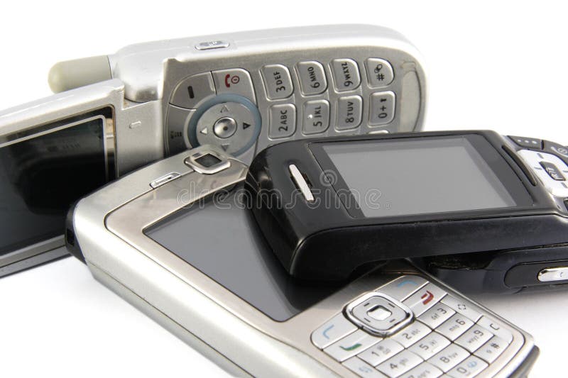 Mobilny stary telefon obraz stock. Obraz złożonej z diabeł - 13340673